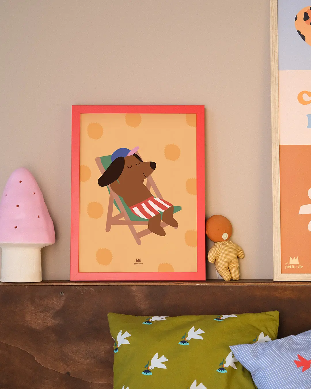 Affiche "Chien sun" | Ma petite vie