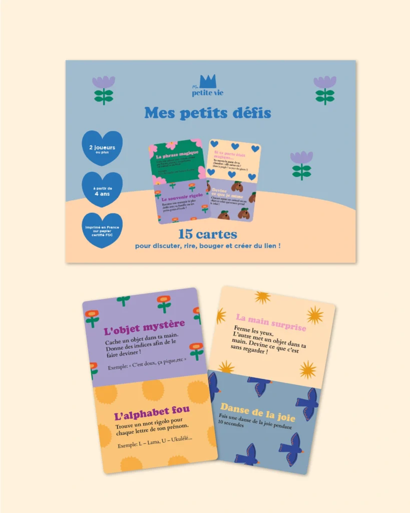 Jeu de cartes "Mes Petits défis" | Ma petite vie